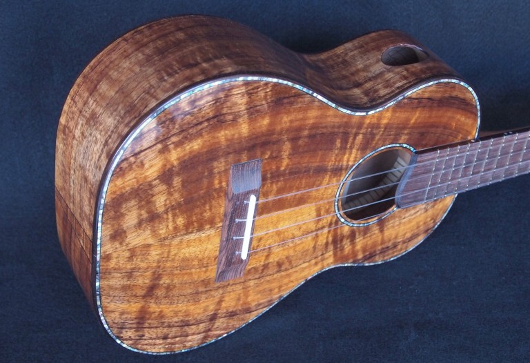Plumeria Tenor Ukulele - Kimo Ukulele
